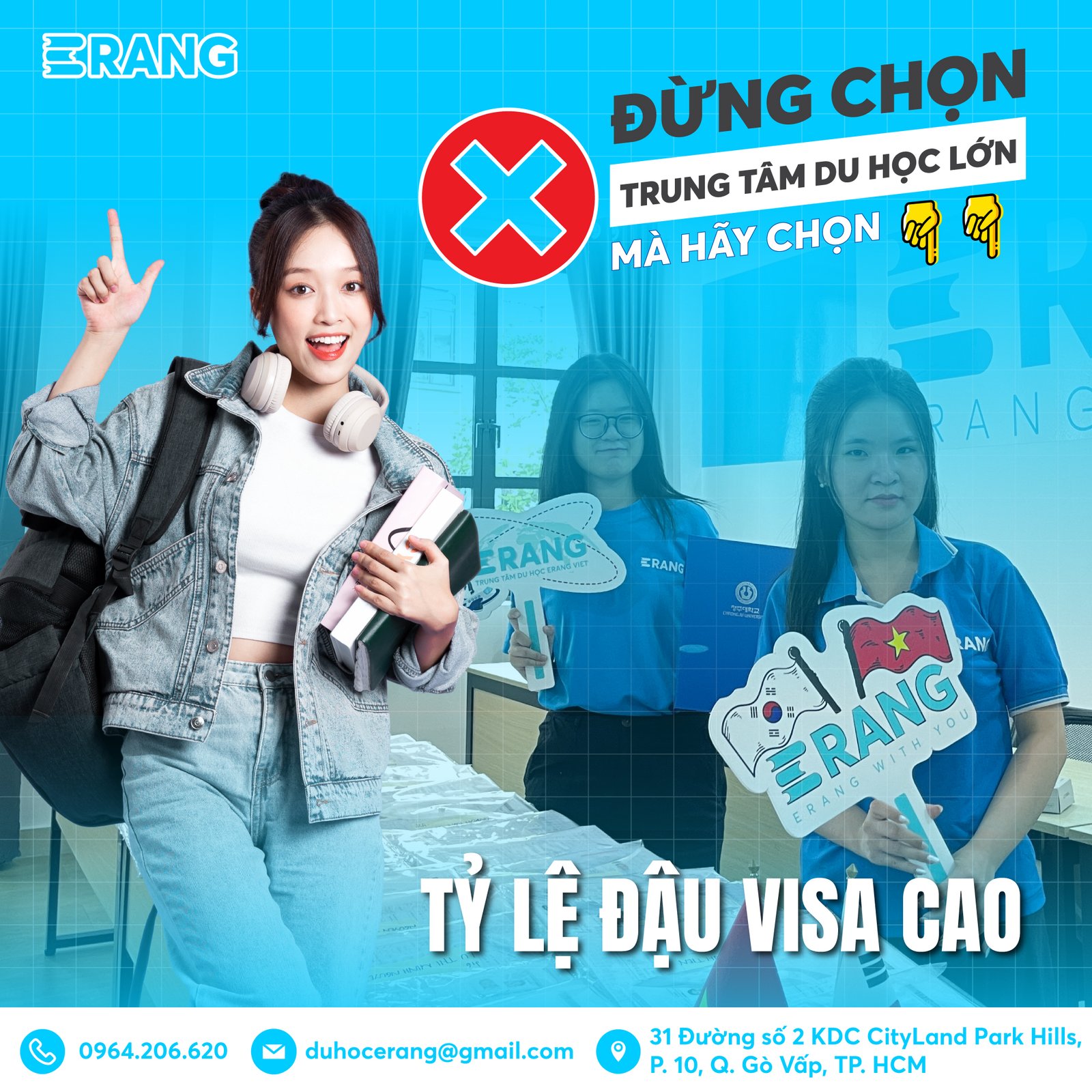 TRANG CHỦ - Du học Hàn Quốc Erang